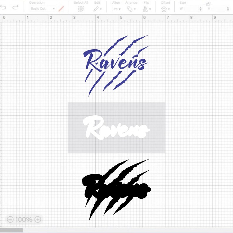 Ravens SVG PNG, Ravens Football Team Spirit Shirt Design Digital ...