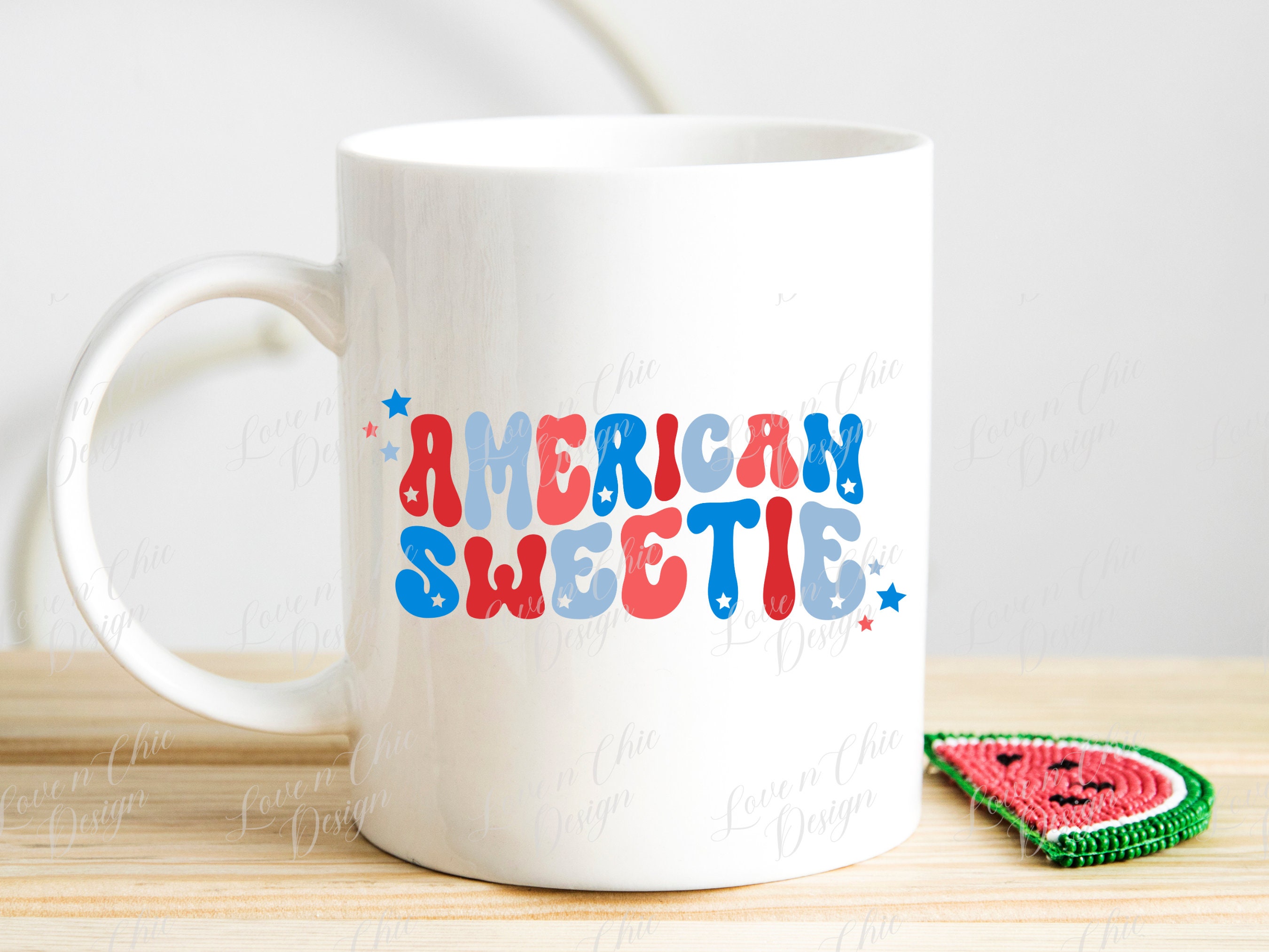 American Sweetie SVG PNG 4th of July Sublimation File for - Etsy