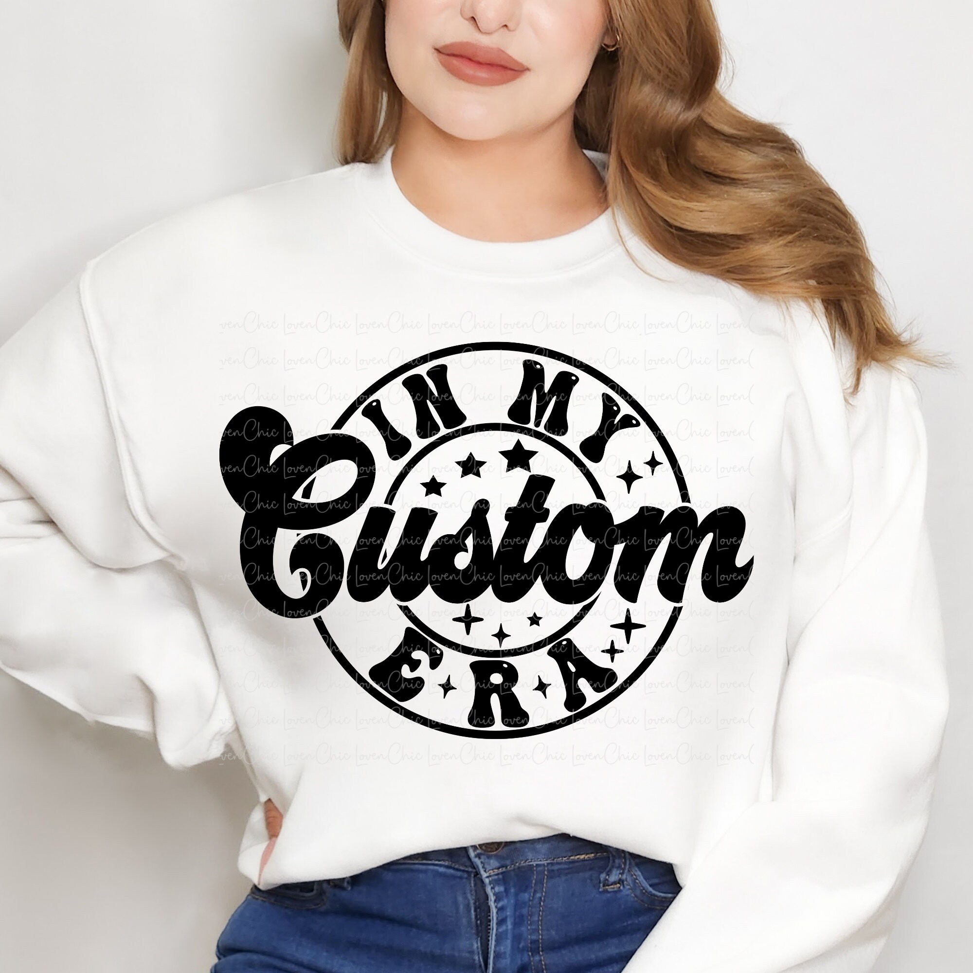 Personalized in My Custom Era Svg Png, in My Custom Era Cutting File, Sublimation Download ...