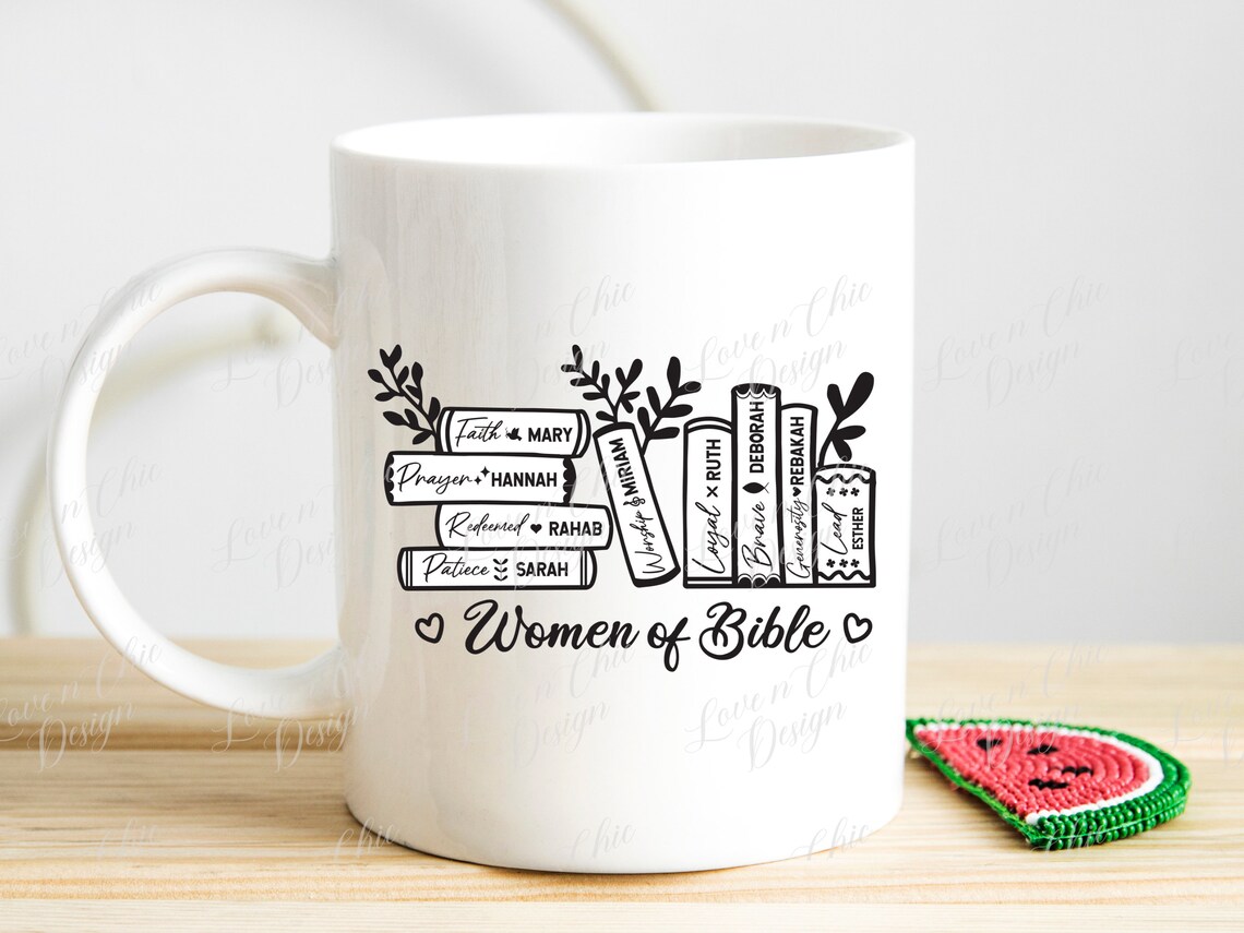 Women of Bible SVG, PNG, Faith Sublimation Design, Christian Digital ...