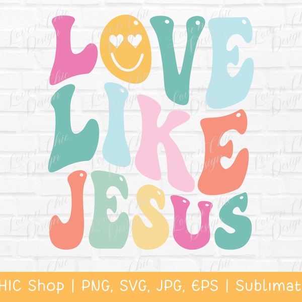 Smiley Jesus Svg - Etsy