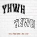 YHWH Christian SVG, Jesus Shirt Design (digital Download) - Etsy