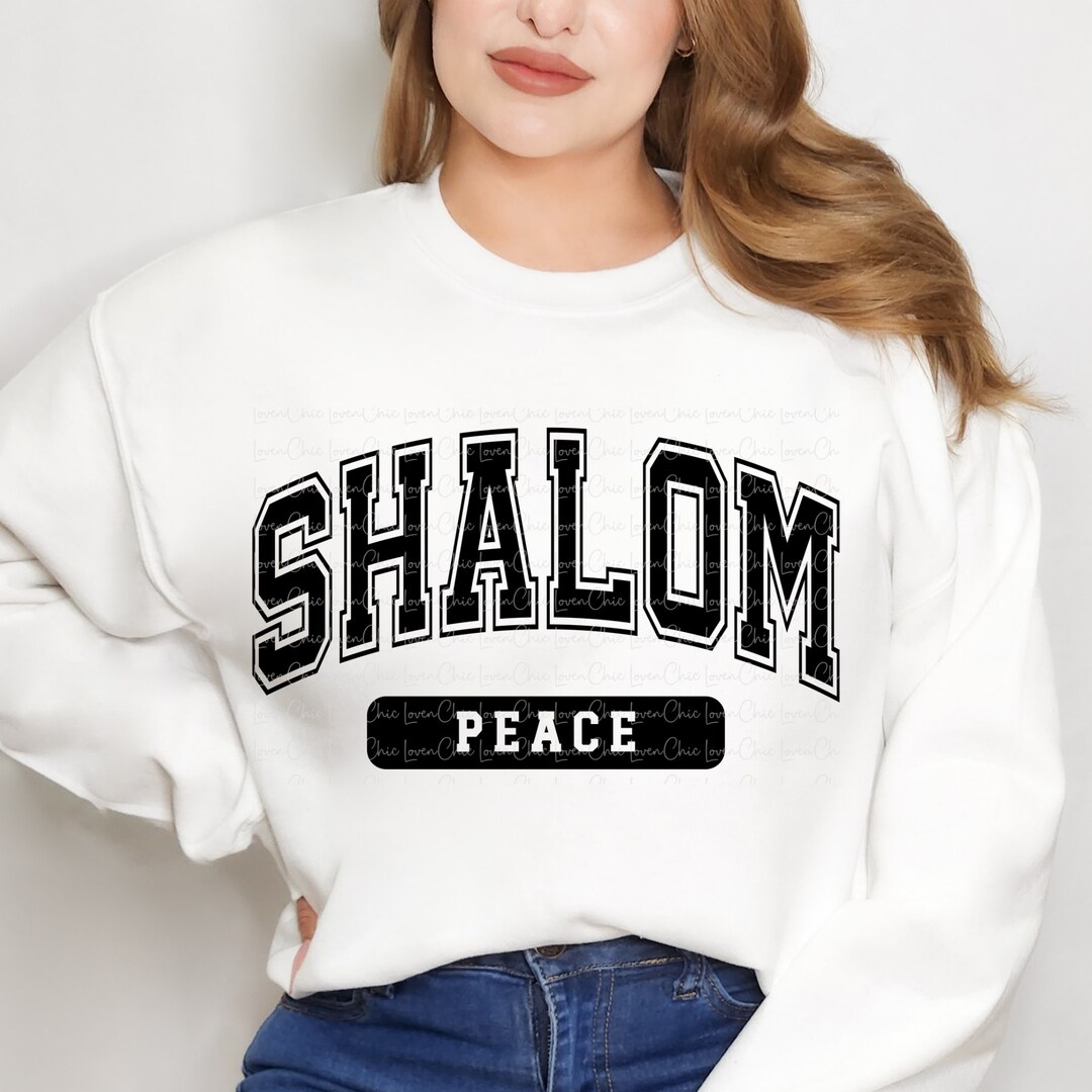 Shalom God of Peace Versity Design Svg Png, Gift for Her - Etsy