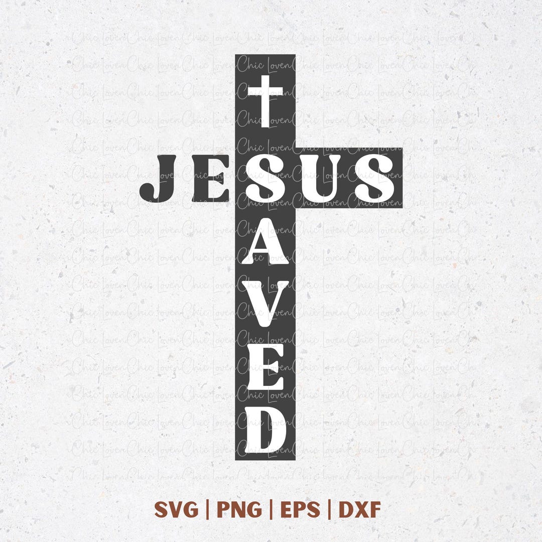 Christian Png, Jesus Saved Svg, God Svg, Cross Svg, Bible Svg ...