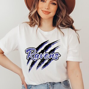 Ravens SVG PNG, Ravens Football Team Spirit Shirt Design Digital ...