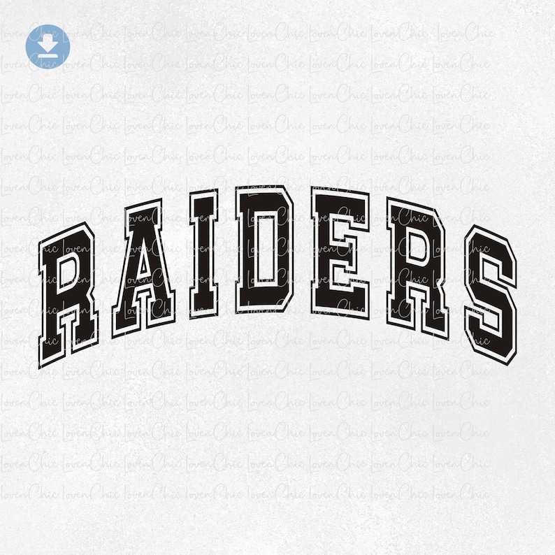 Sport Font Svg, Raiders Svg, Football Png, Cutting File for Circut ...