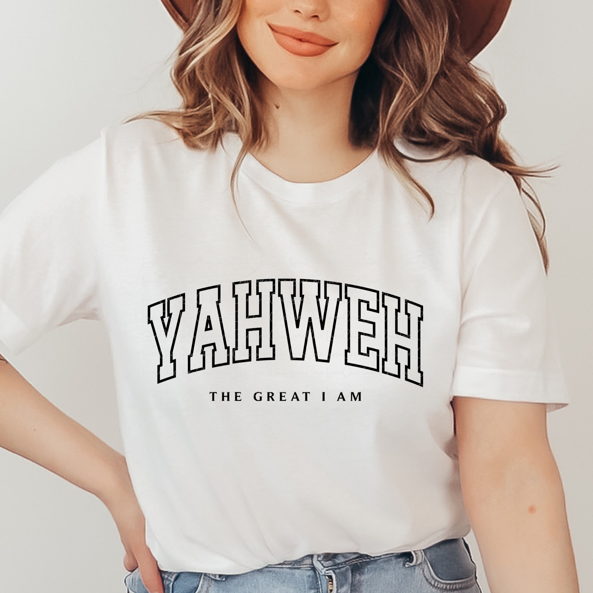 Yahweh Varsity SVG, Faith Svg, Yahweh Shirt, YHWH Shirt, Digital ...