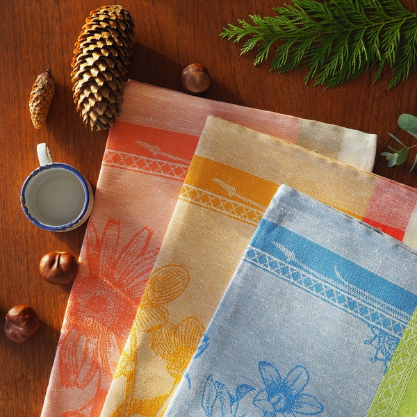 Tea Towel Fabric - Etsy