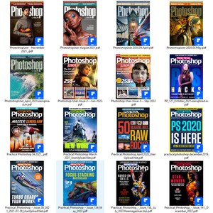 Adobe Photoshop Magazine Back Issues Collection 163 Pdf Files - Etsy