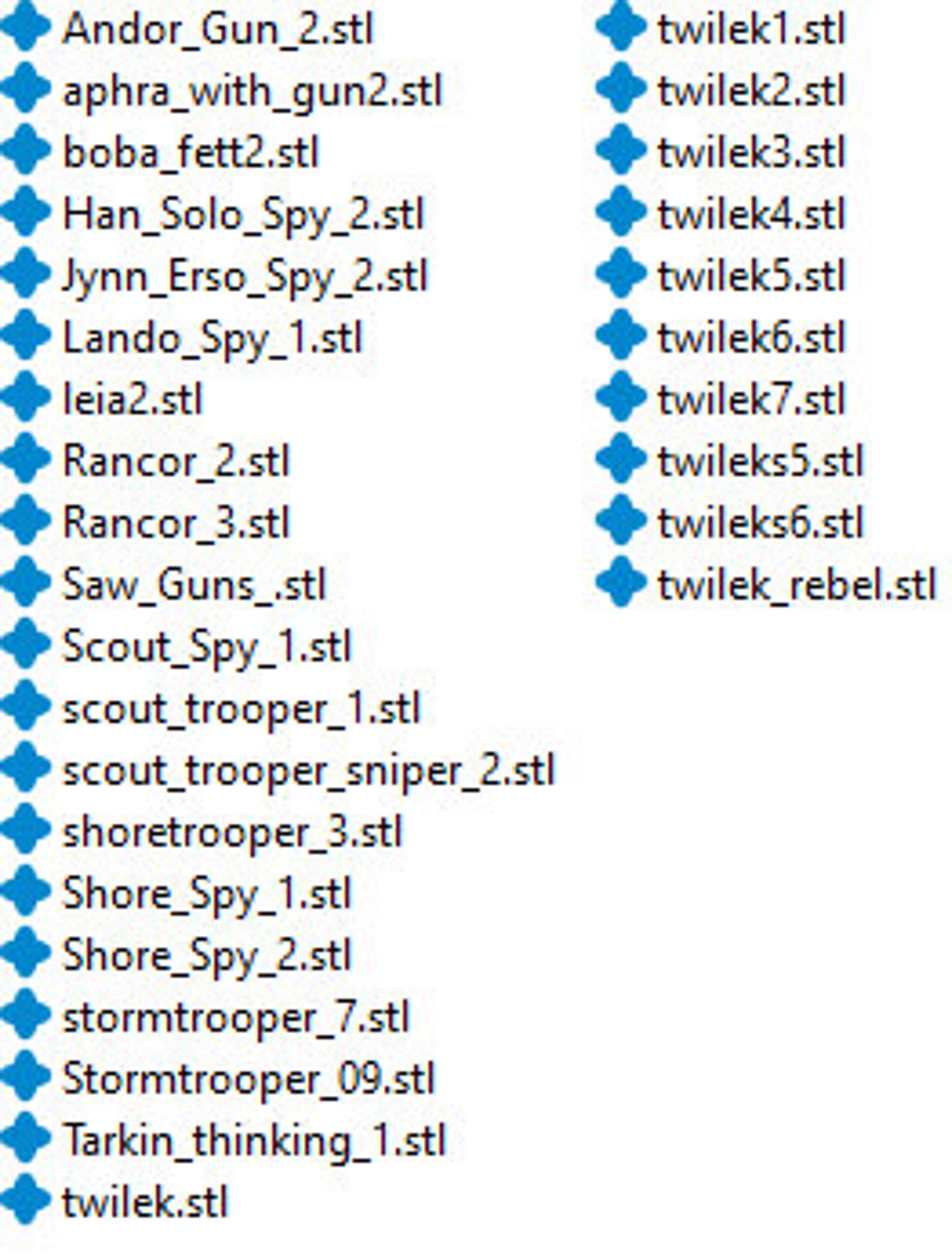 Star Wars Legion Scale Figures Stl Model 3D Print - Etsy