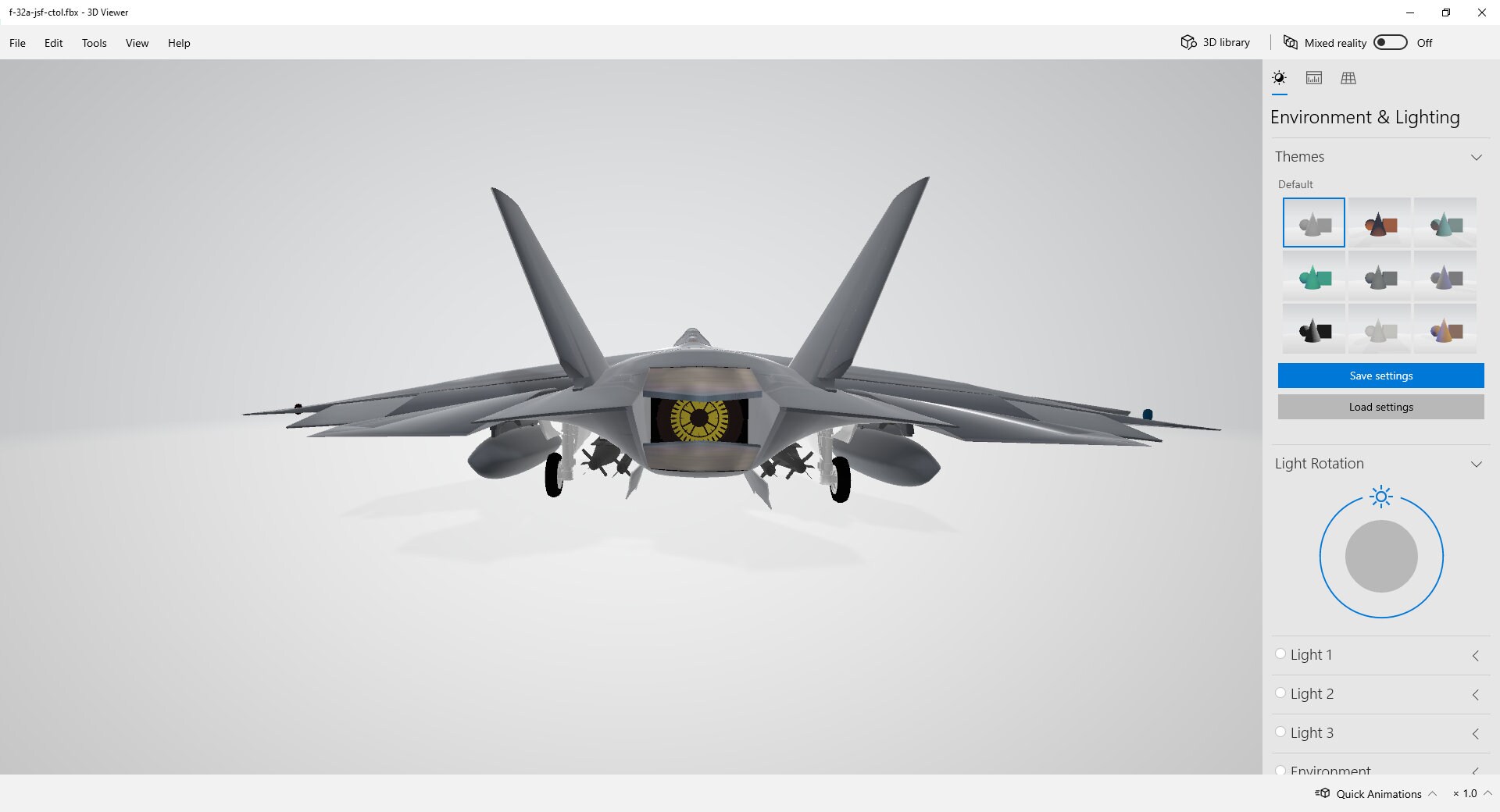 Air Strike Fighter 3D Model F-32A Print 3D Fbx 2 File - Etsy