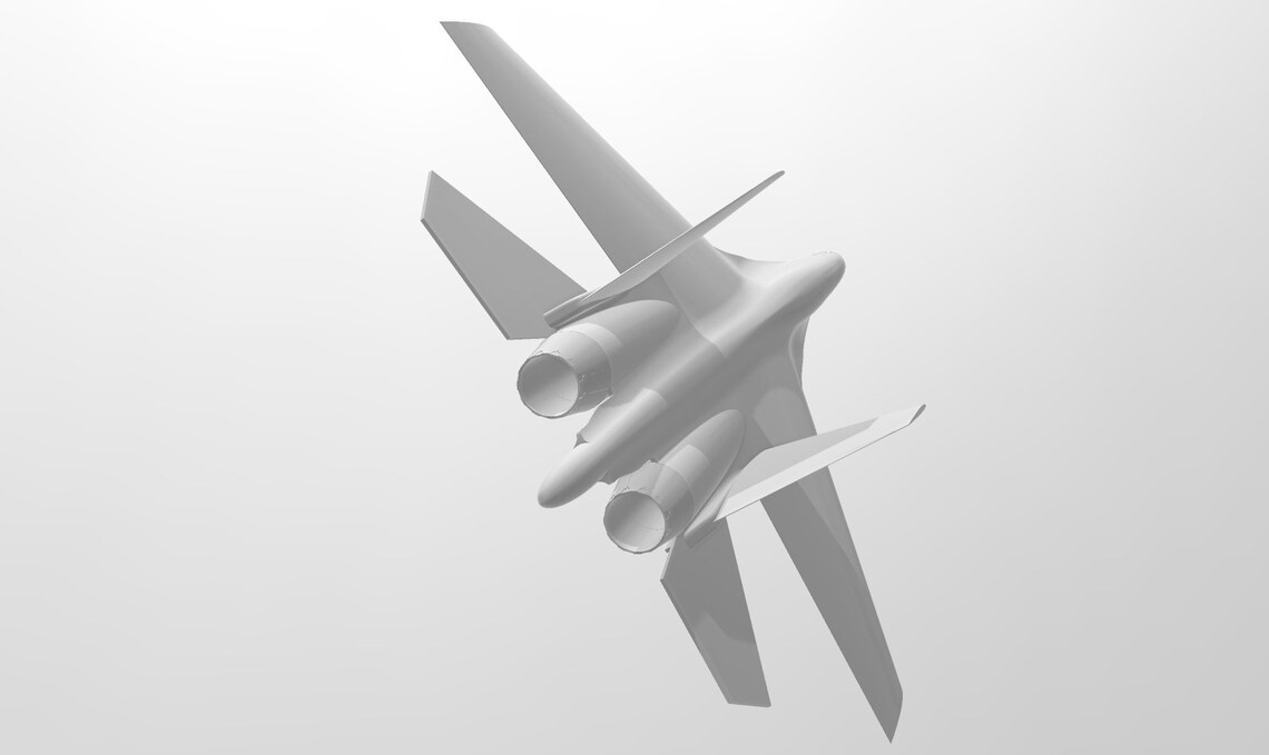 Sukhoi Su-30mki Digital 3D Model Stl File - Etsy Canada