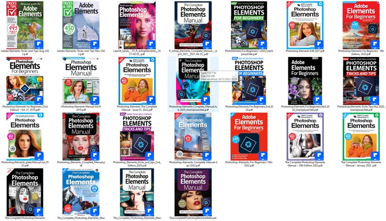 Adobe Photoshop Magazine Back Issues Collection 163 Pdf Files - Etsy