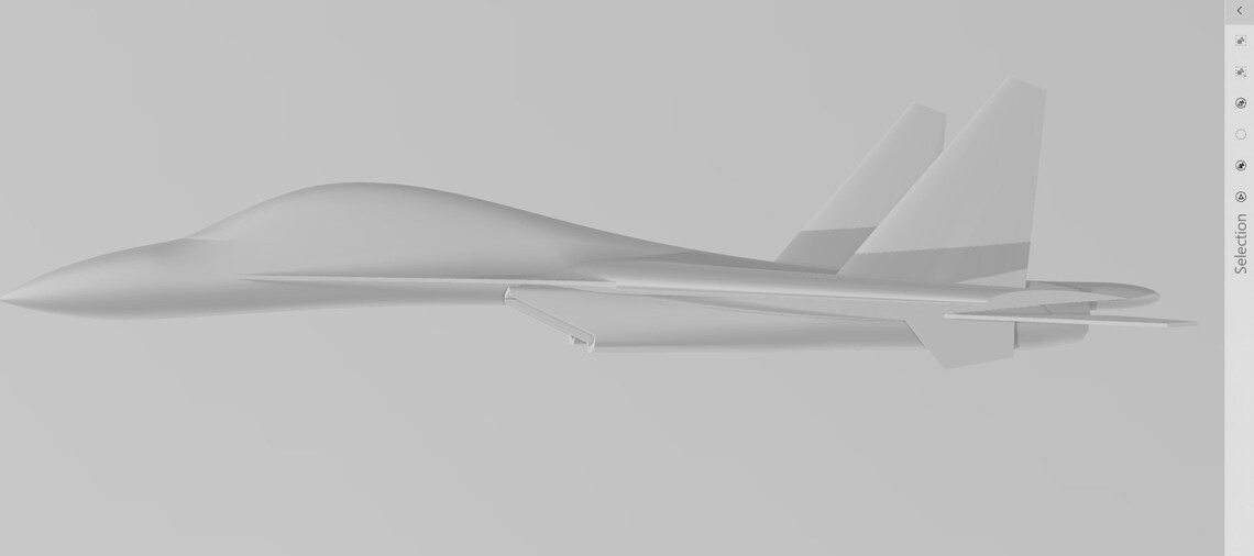 Sukhoi Su-30mki Digital 3D Model Stl File - Etsy