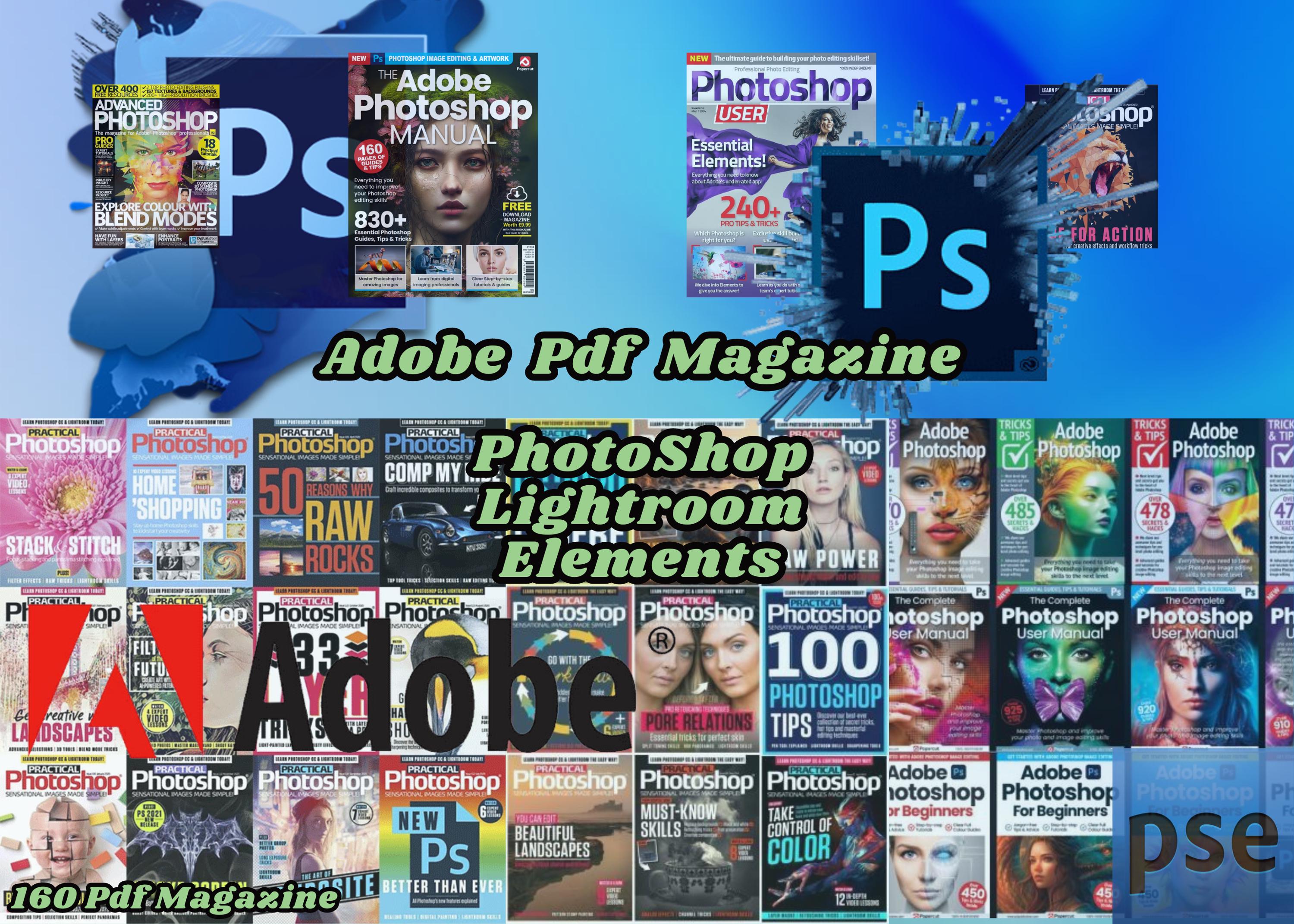 Adobe Photoshop Magazine Back Issues Collection 163 Pdf Files - Etsy