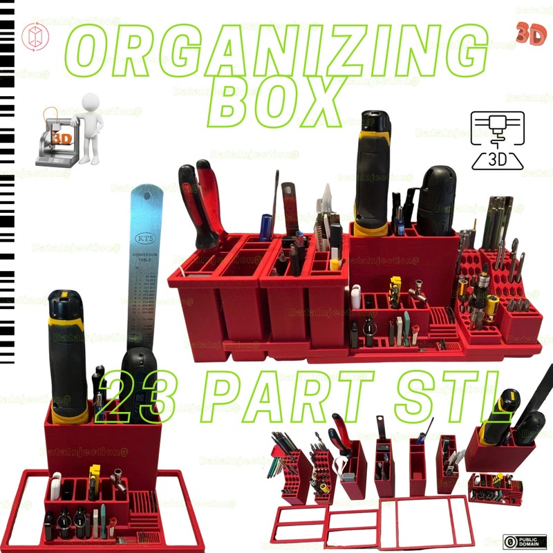 Tool Organizer Stl Files - Etsy