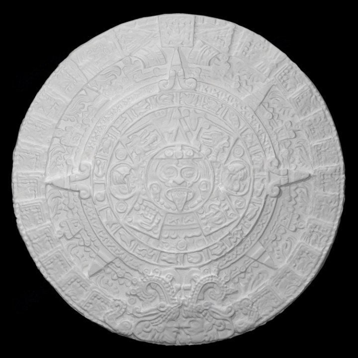 Aztec Calendar 3D Print Model 3D Print Stl File - Etsy