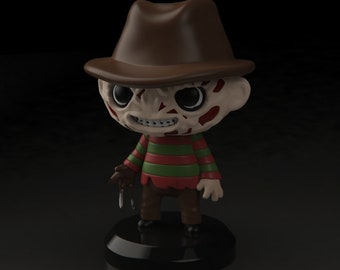 Freddy Krueger Figure Stl High Quality 3D Printer Files 3D STL Model ...