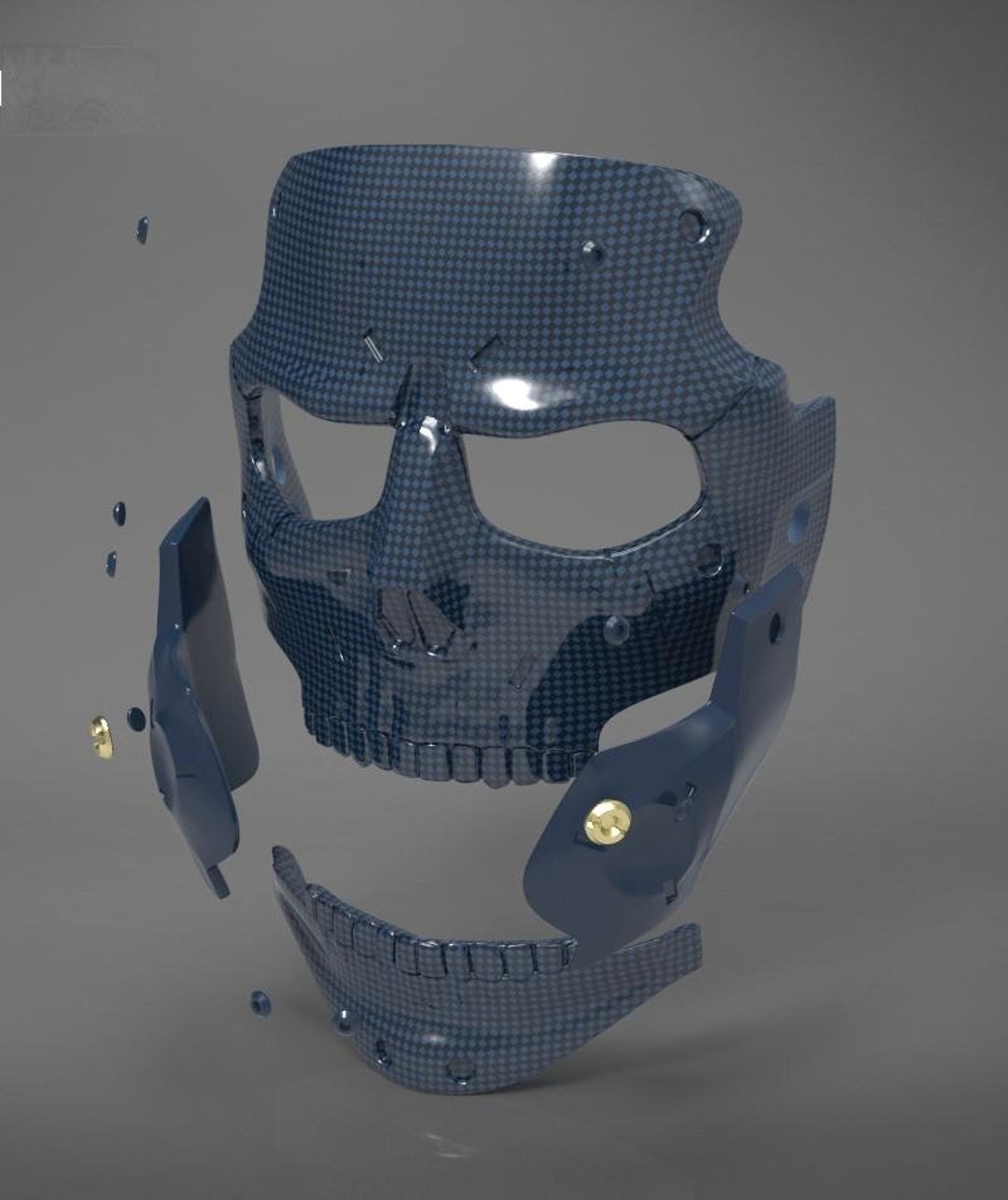 Die Hardman Skull Mask 3D Model Stl File - Etsy