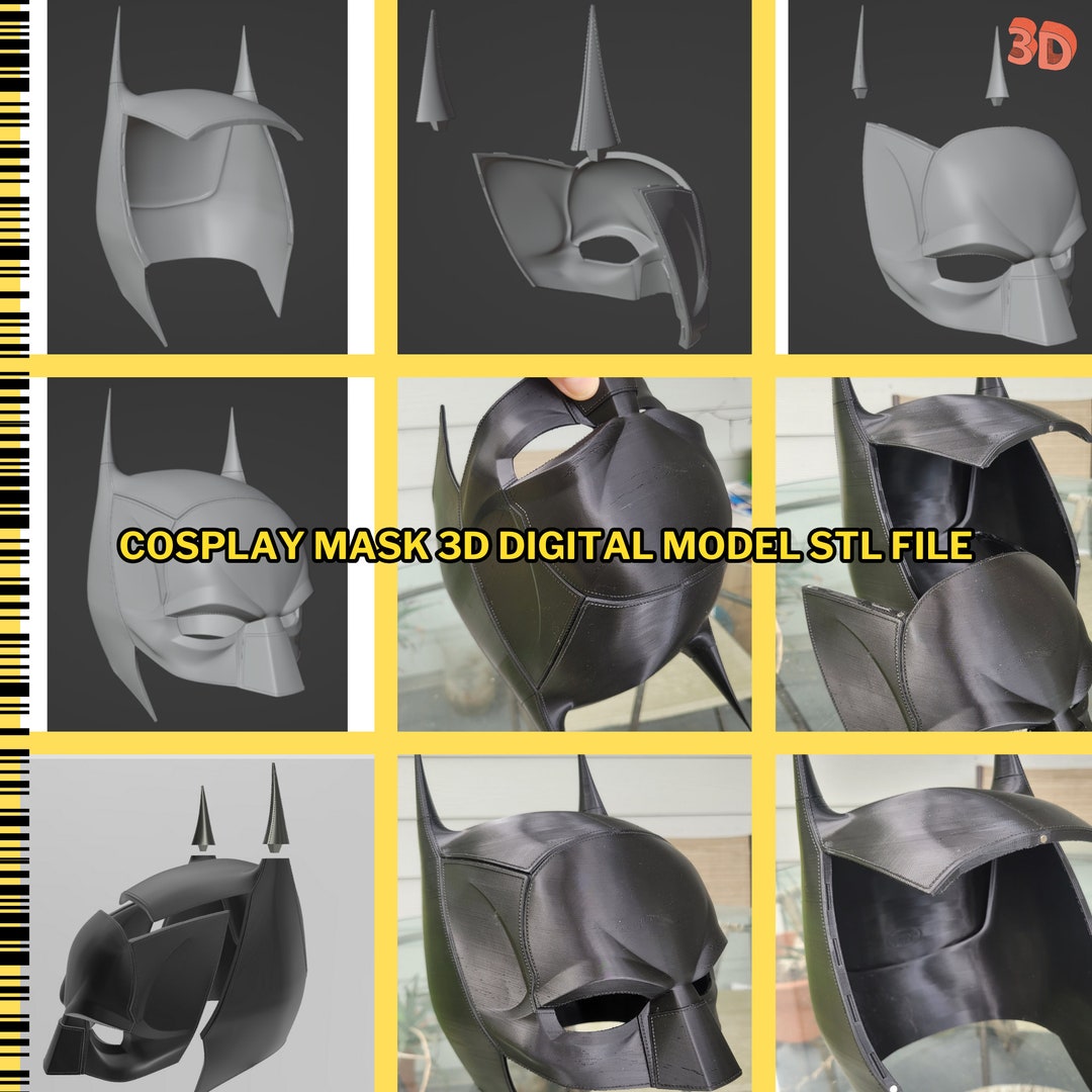 Knight Full Helmet Wearable Mask Stl Files - Etsy