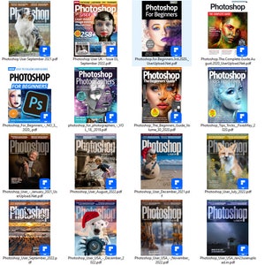 Adobe Photoshop Magazine Back Issues Collection 163 Pdf Files - Etsy