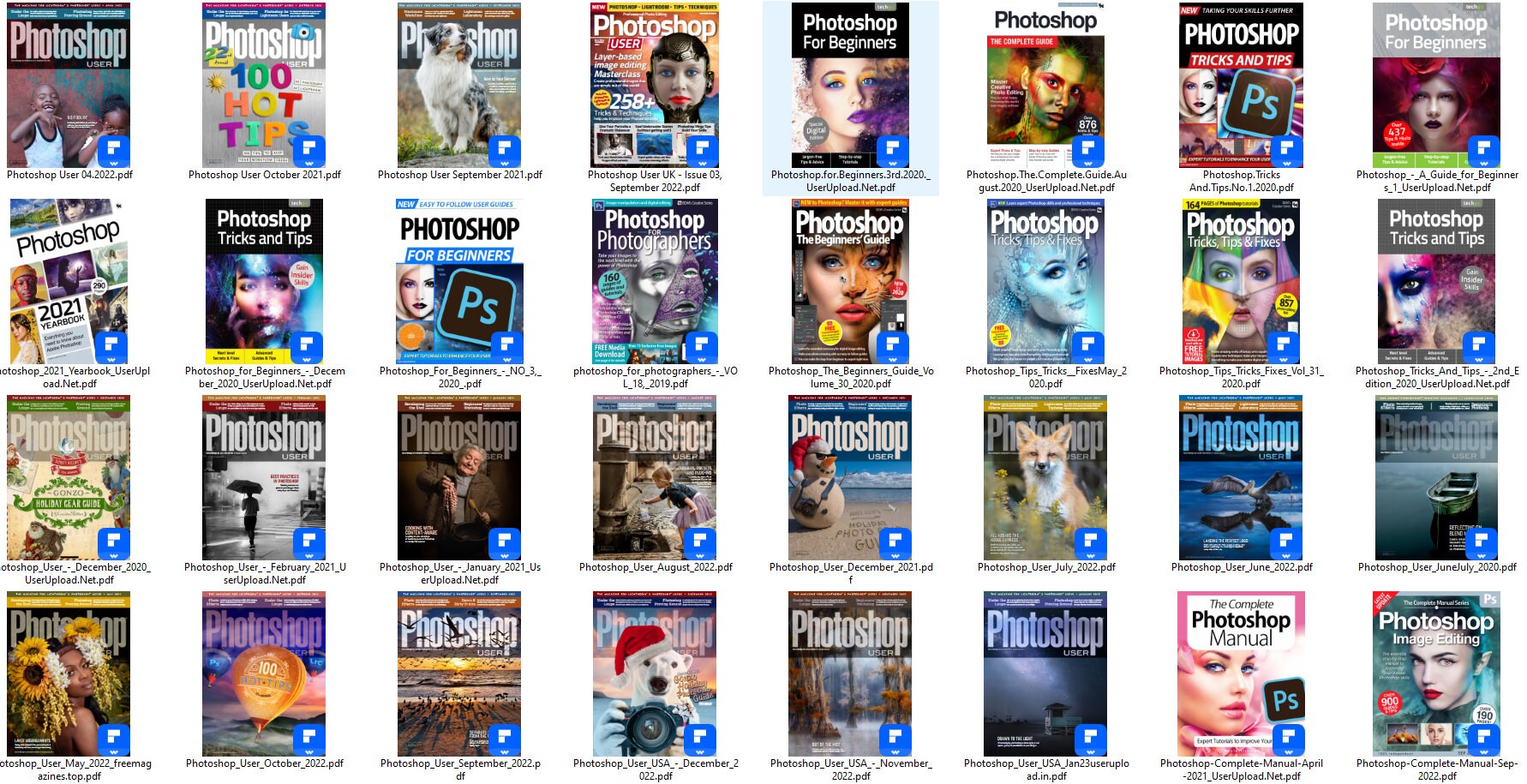 Adobe Photoshop Magazine Back Issues Collection 163 Pdf Files - Etsy