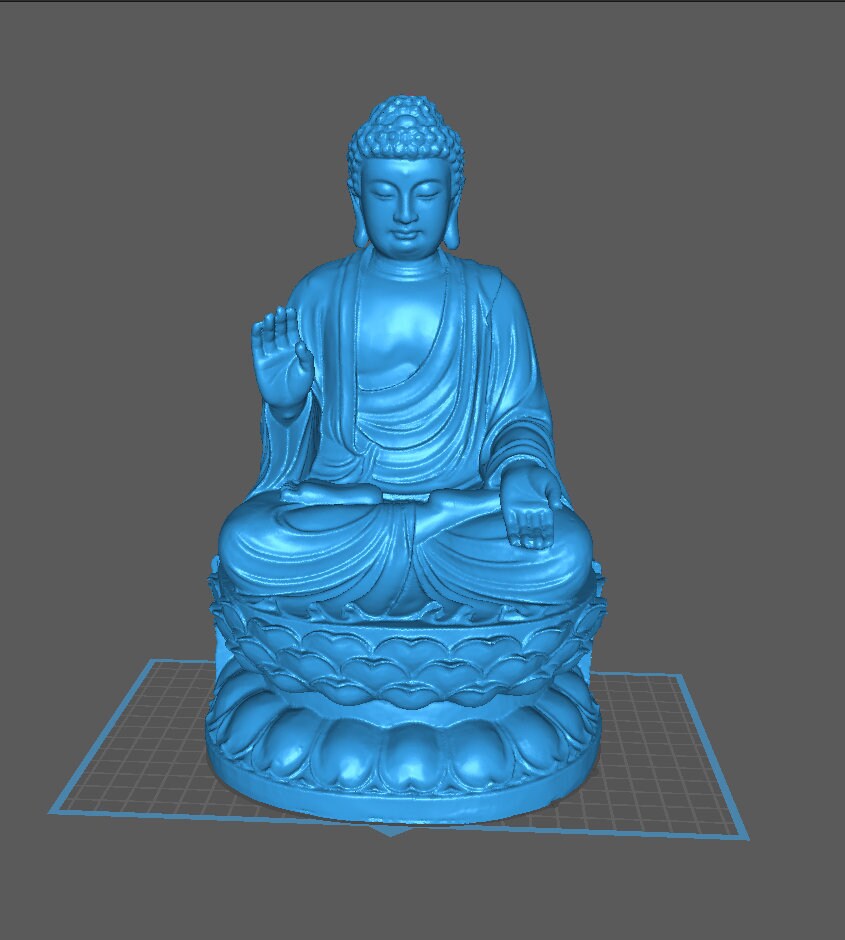 Buddha Statue V3 3D Model Printer Stl File - Etsy
