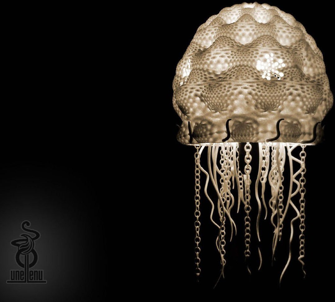 Lamp Stl 3D Animals Lamp Jellyfish Lamp 3D Print Model Stl File - Etsy