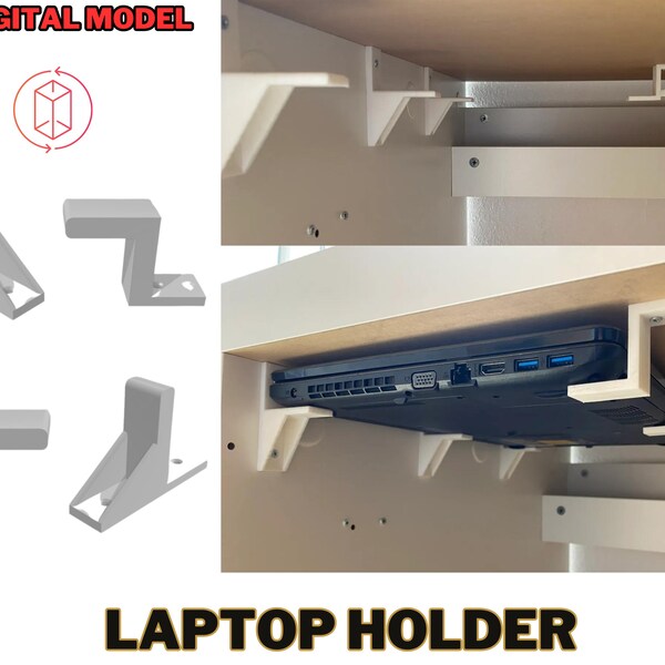 Stl File Laptop - Etsy