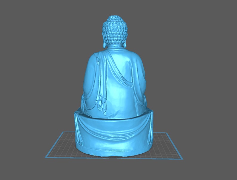 Buddha Statue V3 3D Model Printer Stl File - Etsy Singapore