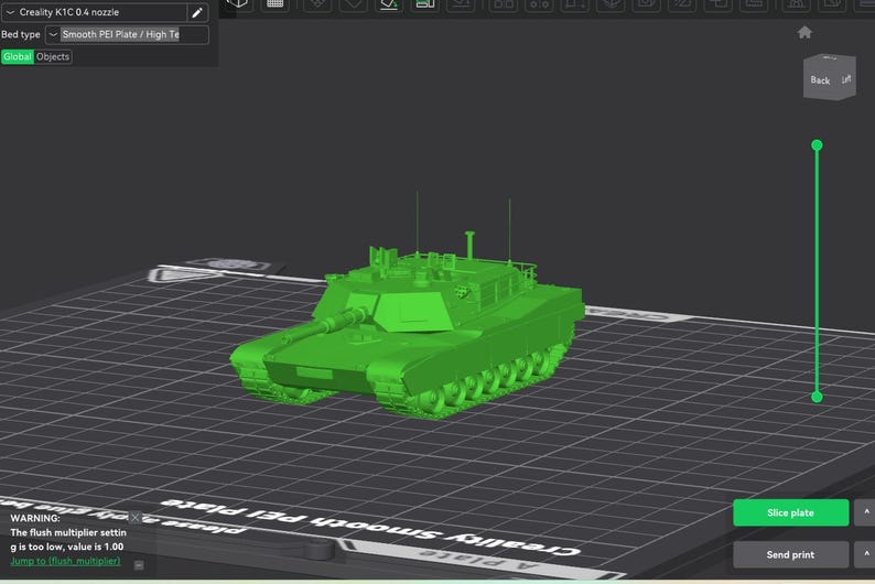 M1 Abrams Main Battle Tank 3D Printer Stl File - Etsy