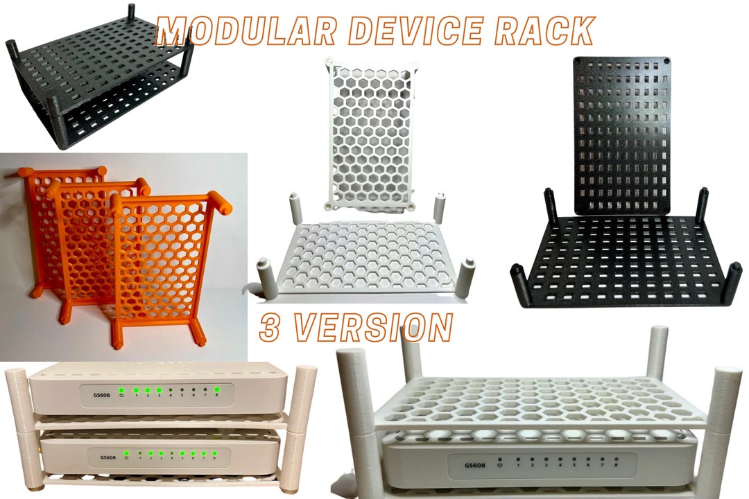 Network Device Rack Stl 3D Model Printer File - Etsy Portugal
