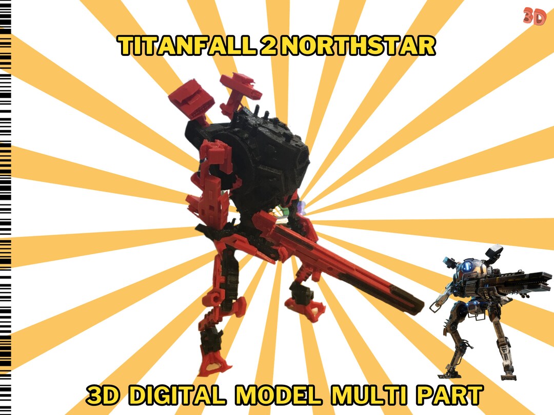 Northstar 3D Digital Model Stl File - Etsy
