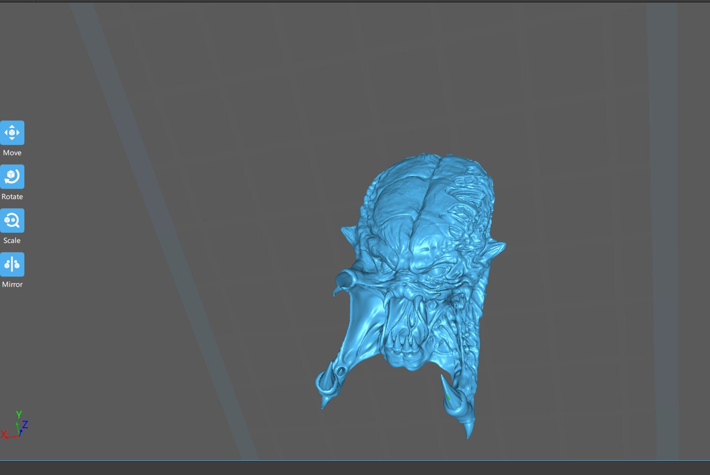 Predator Bust 3D Printer Stl File - Etsy