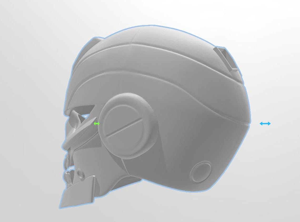 Ghost Rider Helmet 3D Model Stl File - Etsy
