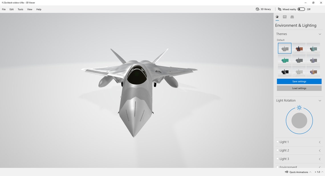 Jet Stl Model Northrop F23A 3D Model Print Fbx 2 File - Etsy