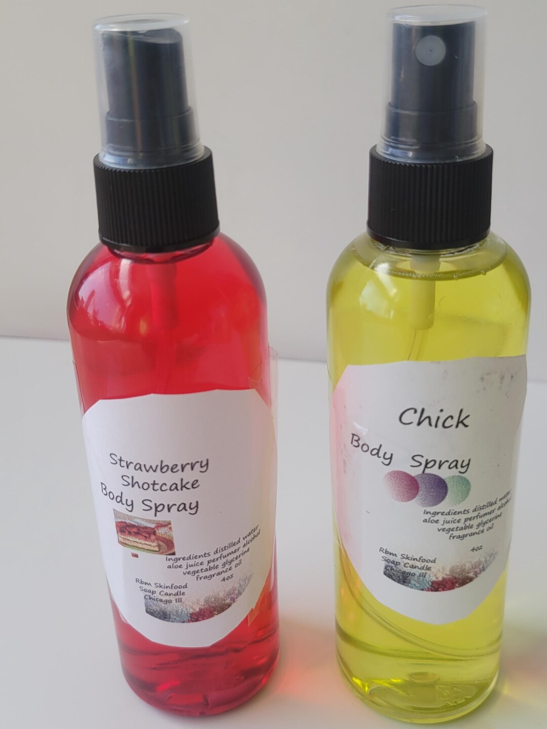 Scented Body Spray Mist/choose Your Scent (S) - Etsy