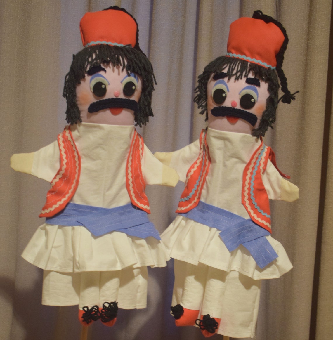 Puppet Show Hand Puppet With Authentic Traditional Greek Costume for ...