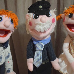 Handmade Muppet Boy Educational Puppet Ideal for Kids and Teachers 50cm ...