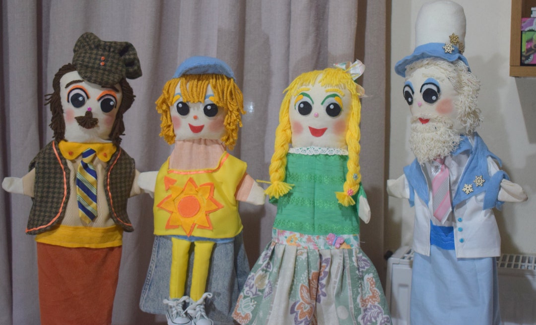 The Four Seasons Set of 4 Puppets - Etsy
