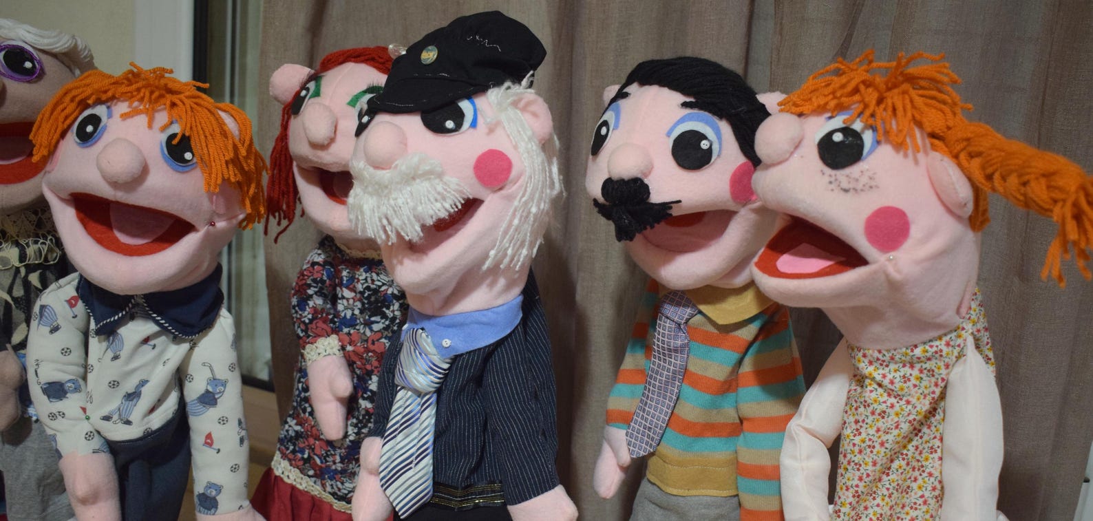 Handmade Muppet Boy Educational Puppet Ideal for Kids and Teachers 50cm ...