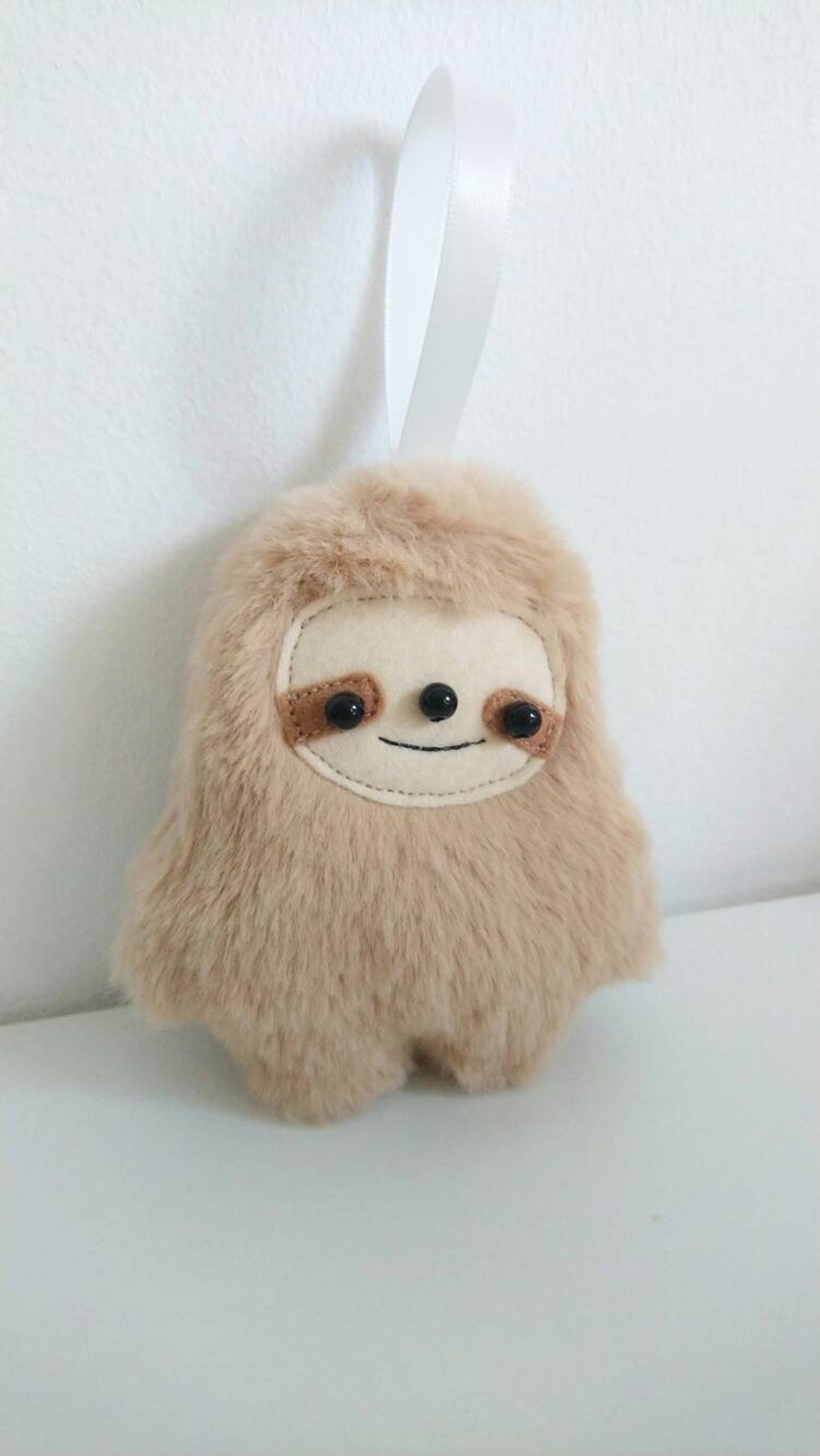Sloth Plushie Hanging Decoration Mini Sloth Christmas Tree | Etsy
