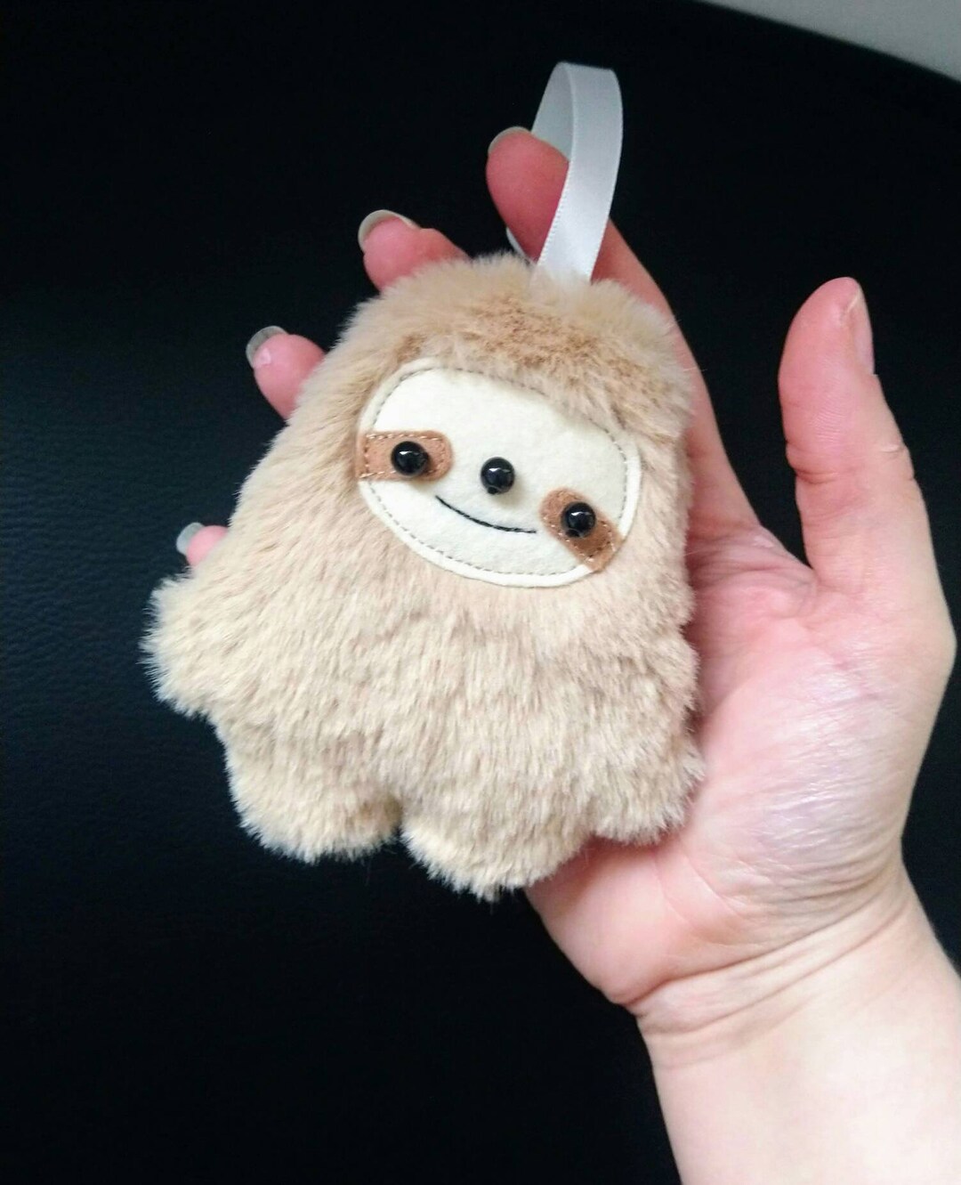 Sloth Plushie Hanging Decoration, Mini Sloth Christmas Tree Decoration ...