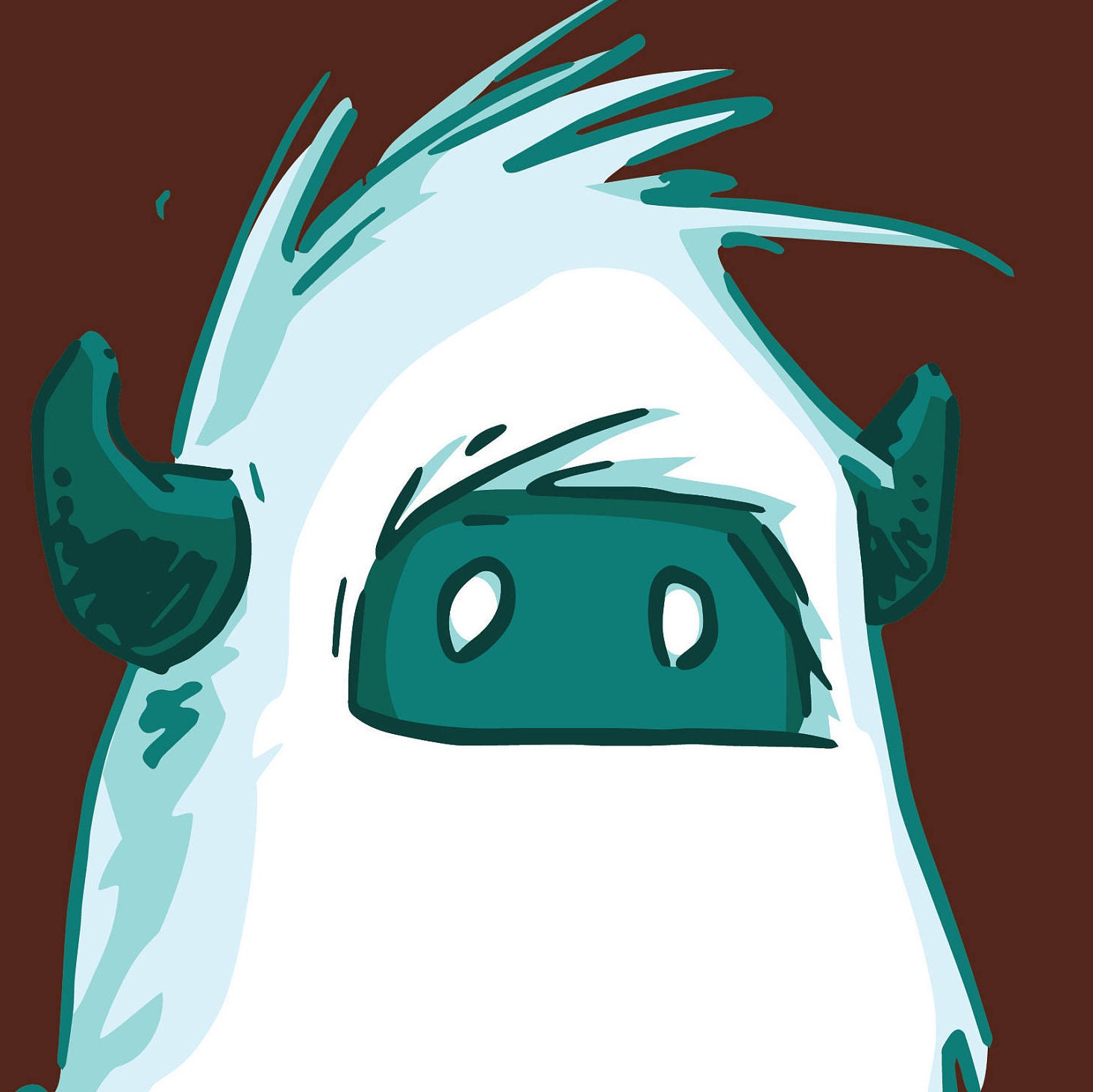 Yeti Portrait, Printable - Etsy
