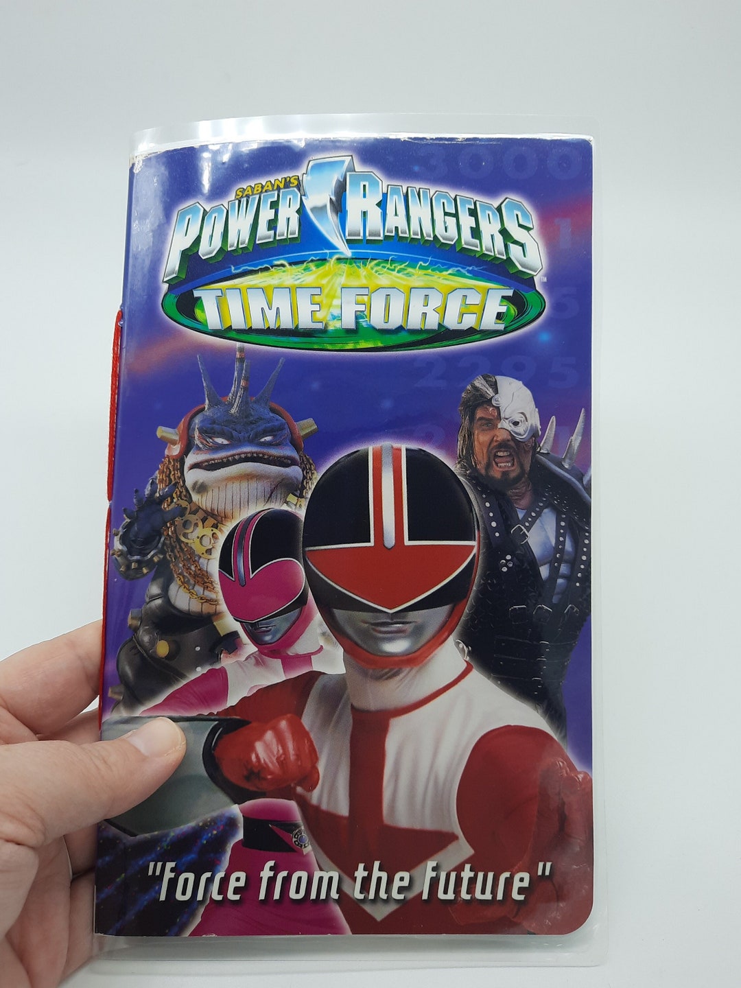 Power Rangers Time Force Upcycled VHS Journal / Notebook Free Shipping ...