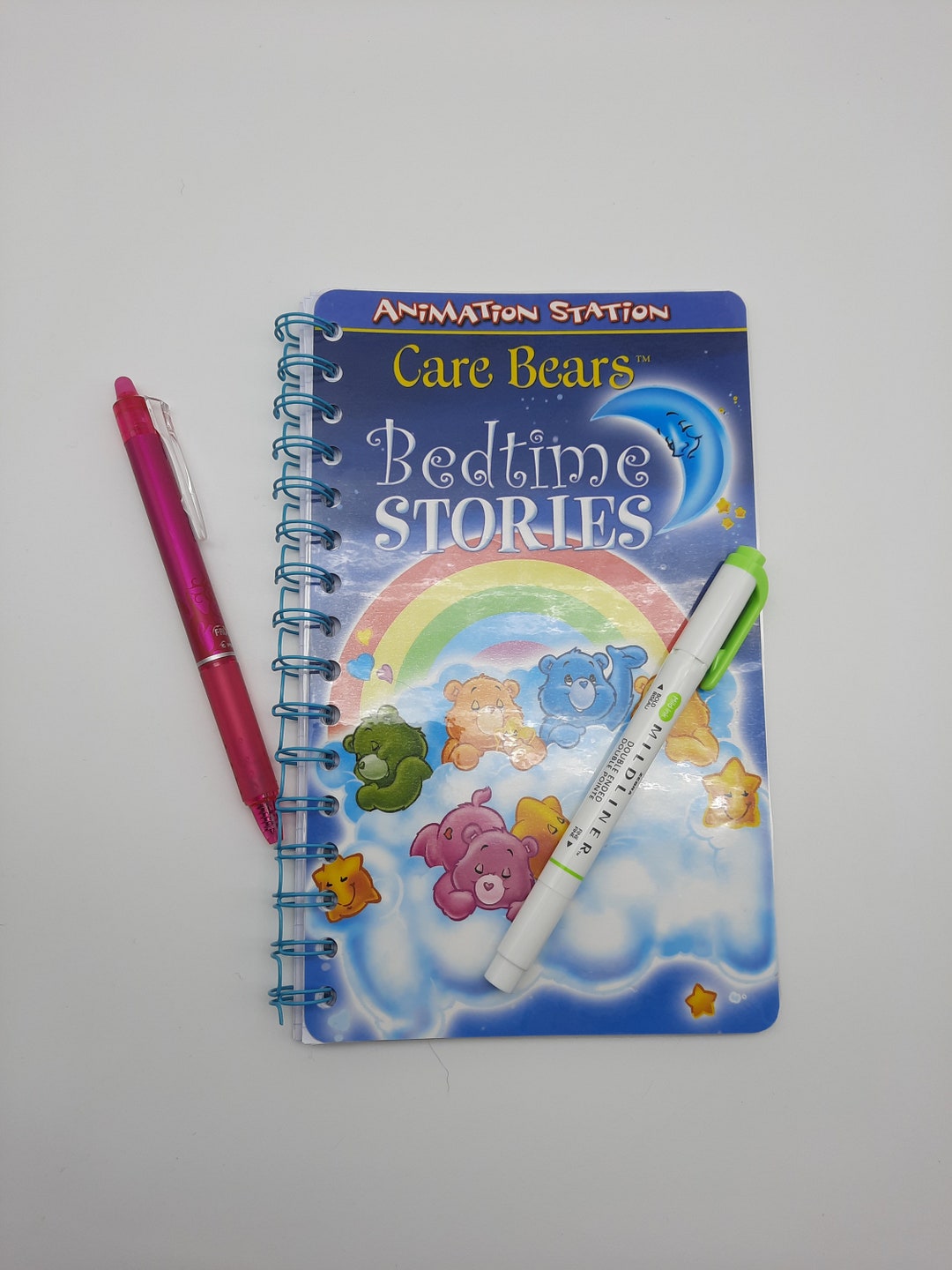 Care Bears Bedtime Stories Upcycled VHS Journal / Notebook Free ...