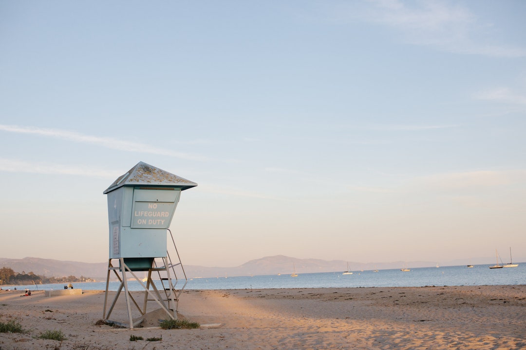 Santa Barbara Lifeguard Stand - Etsy
