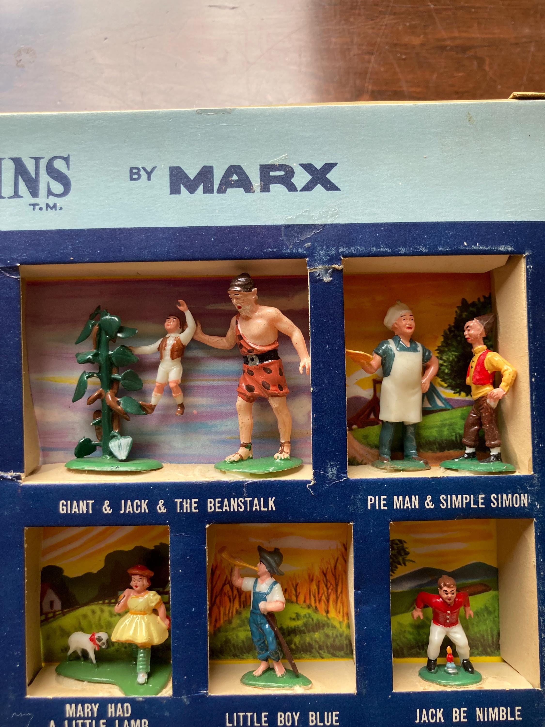 Vintage 60s Marx Fairykins "book" Complete Set - Etsy
