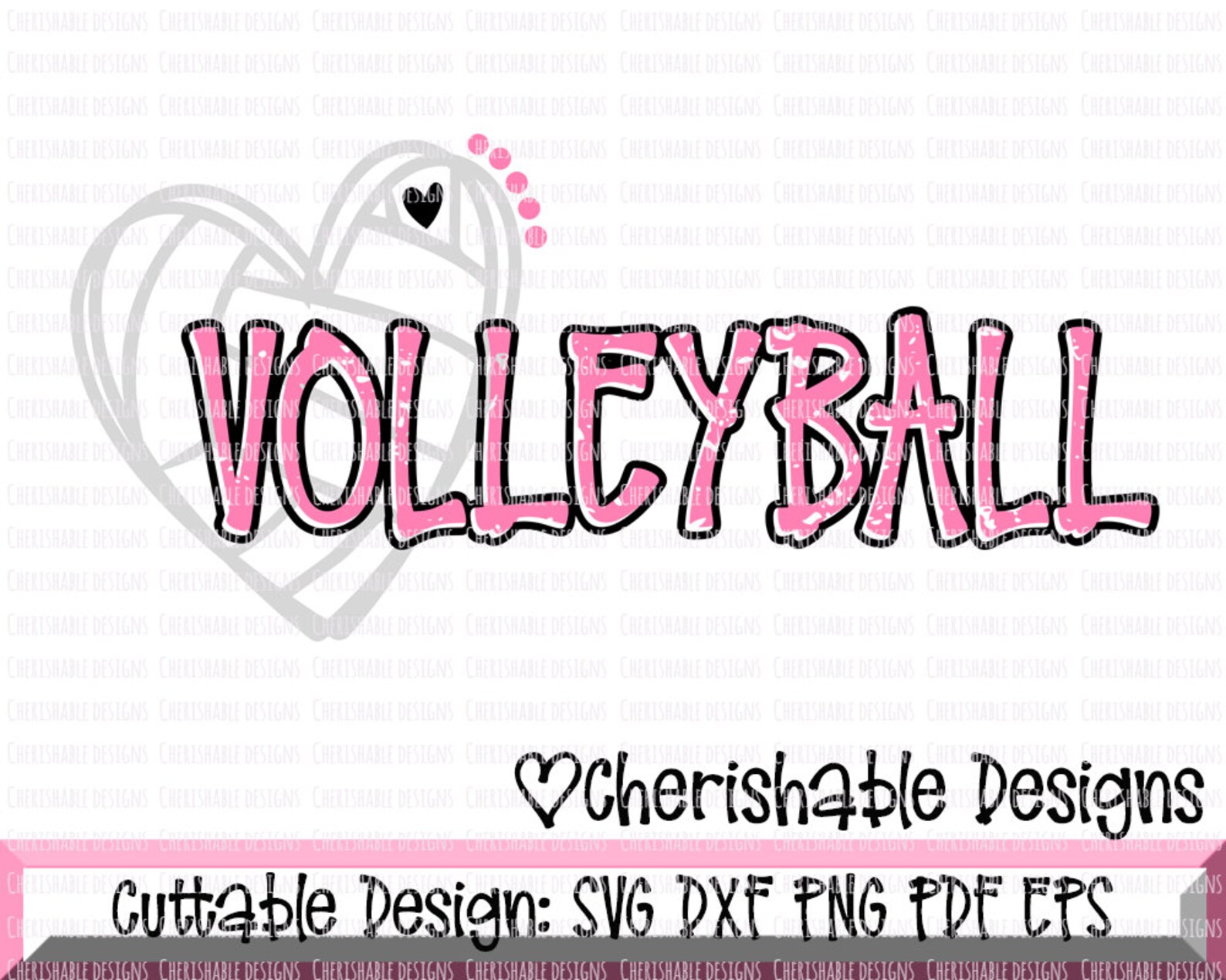 Volleyball Svg Volleyball Mom SVG Love Volleyball Svg | Etsy