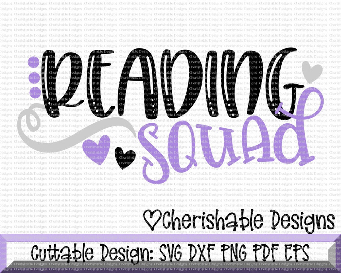 Reading Squad Svg School Svg Teacher Tribe Svg Last Day of - Etsy